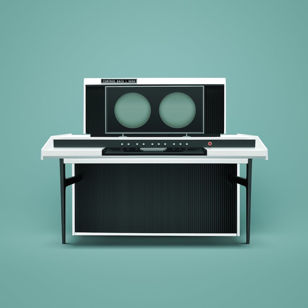 » Retro computers art objects